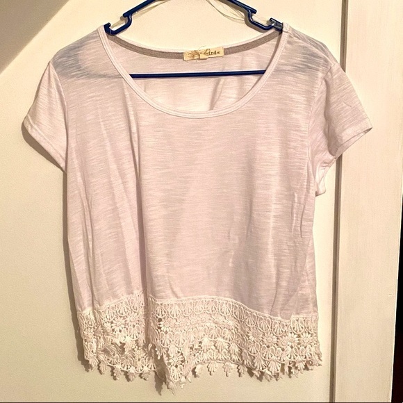 Rewind | Tops | Rewind White Crop Top | Poshmark